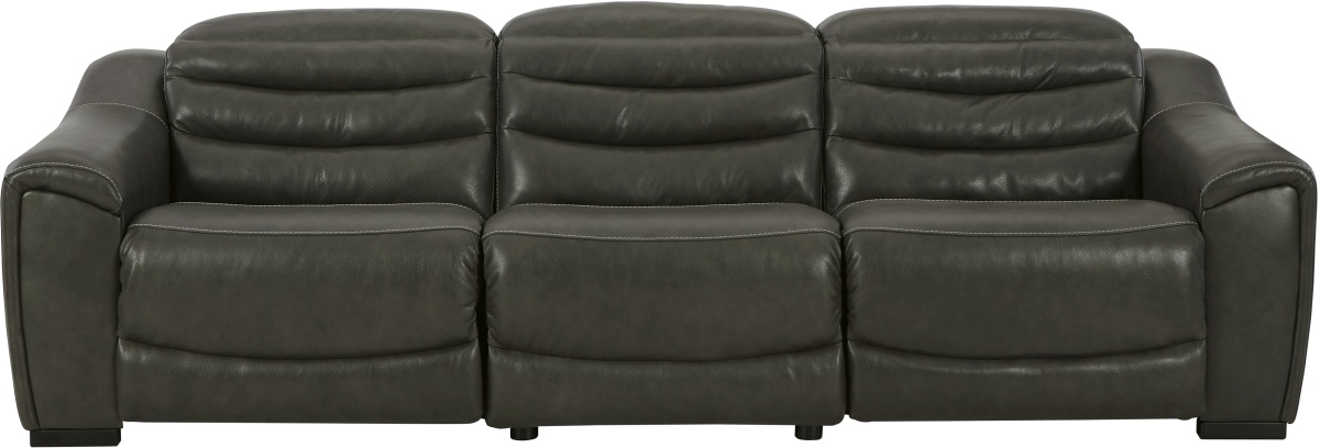 Dfs graphite leather sofa store