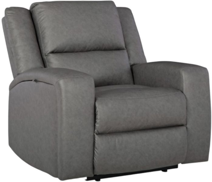 Benchcraft® Brixworth Slate Manual Recliner | Kubin's Furniture ...