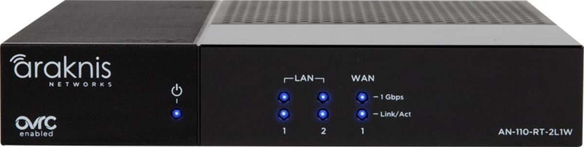 SnapAV Araknis Networks® 110 Series Single-WAN Gigabit VPN Router ...