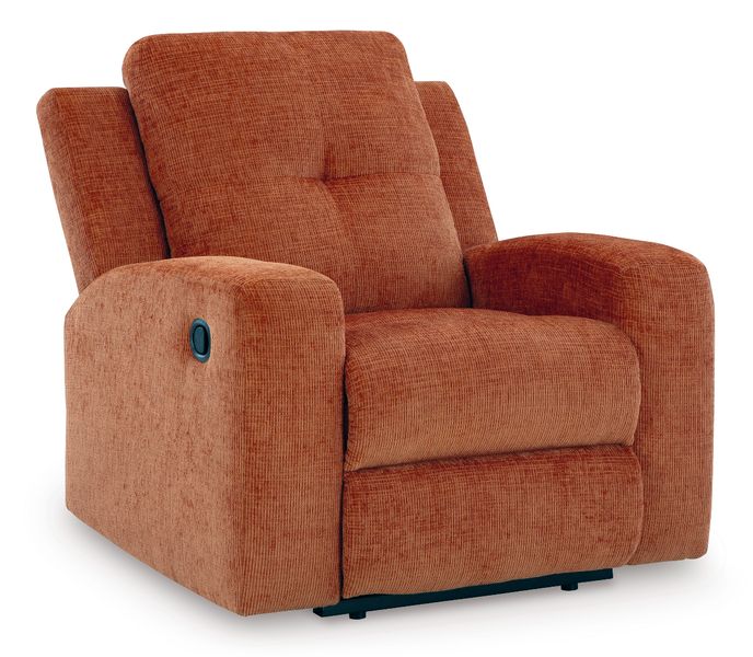 Rainbow Manual Recliner (Rust) | Walker Furniture & Mattress | Nevada