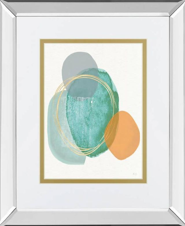 Classy Art River Jewels II by Susan Jill Mirrored Frame Wall Art ...