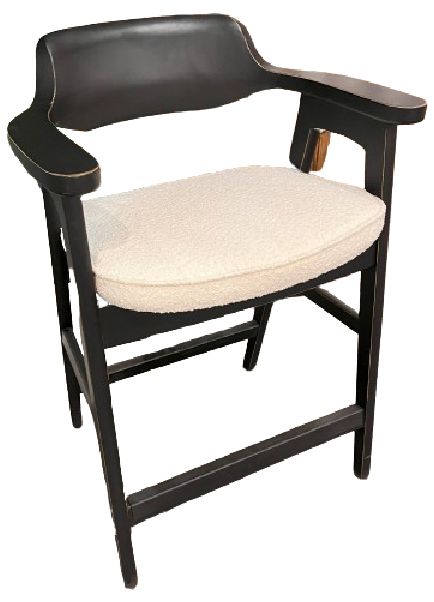 Nest Home Collections Wagner Snowfall/Vintage Black Counter Stool ...