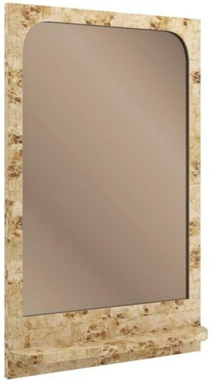 Caracole® Classic Burlesque Bronze/Mappa Burl Mirror | Lux Furniture ...