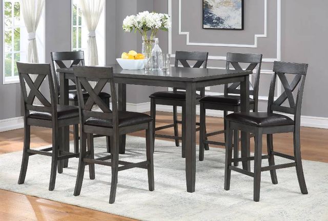 Urban Styles Furniture Palm Springs 7-Piece Counter Height Dining Set ...