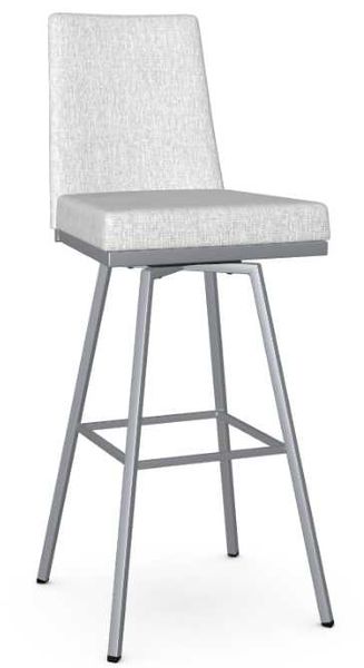 Amisco Customizable Linea Swivel Bar Stool | Colder's | Milwaukee Area