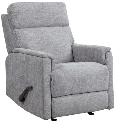 Flexsteel® Meet Your Perfect Match Compact Moon Gray Manual Gliding ...