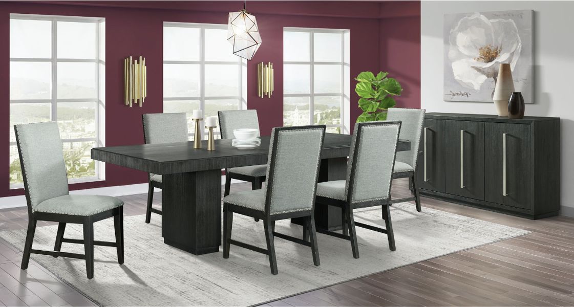 Donovan 7-Pc. Dining Set | Lacks Furniture | Brownsville, Laredo ...