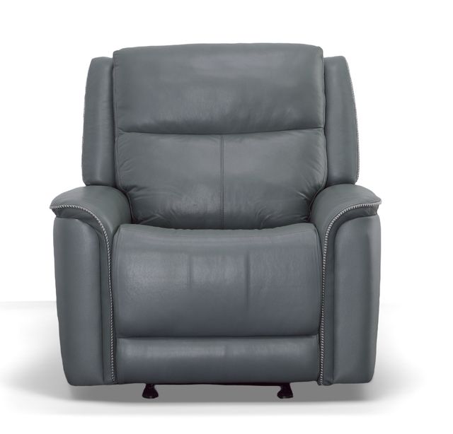 Hi-Rock Home Rainer Leather Power Glider Recliner | Miskelly Furniture