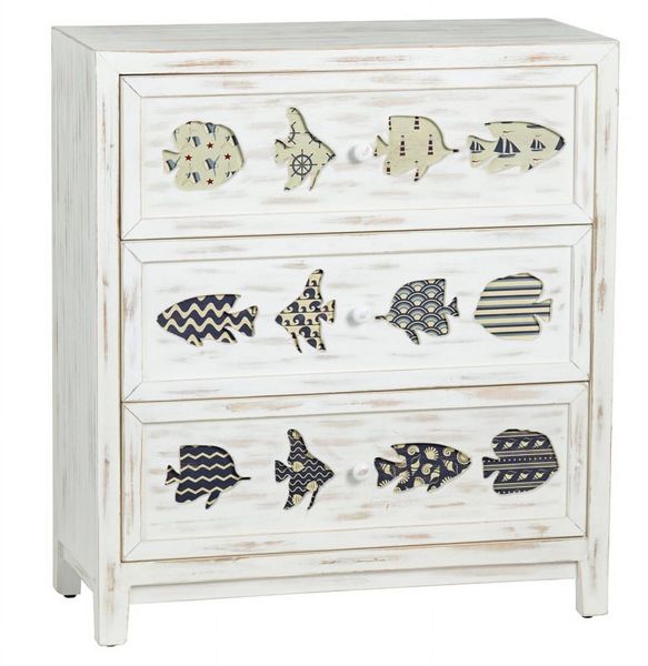 Crestview Collection Hatteras White Wash Chest | Missouri Furniture ...