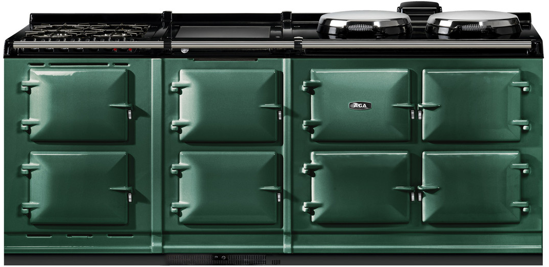 AGA™ Classic R7 210 83" British Racing Green Pro Style Slide In Dual ...