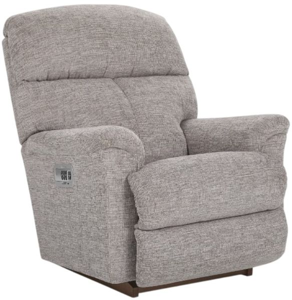 La-Z-Boy® Reed Linen Power Rocking Recliner with Headrest and Lumbar ...