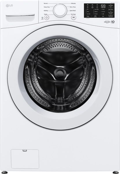 LG 5 Cu. Ft. White Front Load Washer | Famous Tate | Tampa, FL