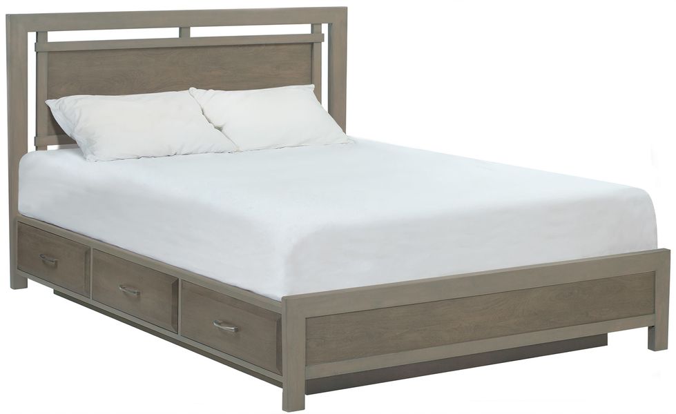 Whittier Wood® Furniture Ellison Astoria Sky California King Panel ...