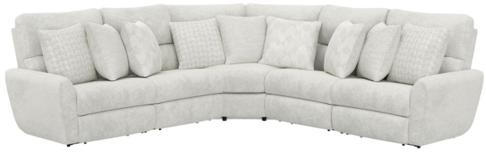 Catnapper® Majesty 3-Piece Curved Power Reclining Sectional | Fischer ...