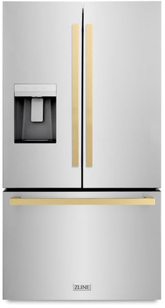 ZLINE Autograph Edition 36 in. 28.9 Cu. Ft. Stainless Steel ...
