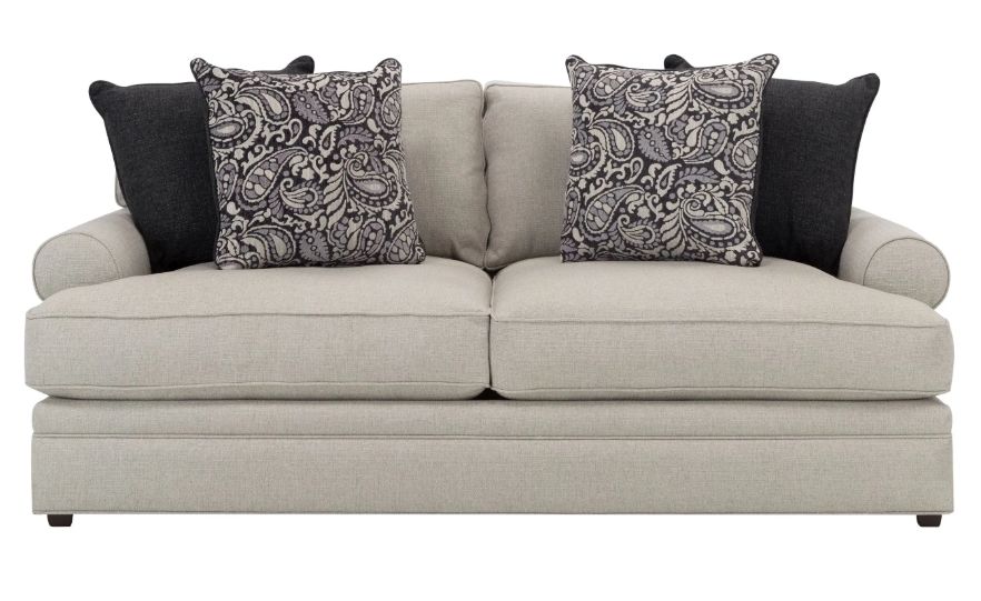 HM Richards Sugar Shack Putty Apartment Sofa | Big Sandy Superstore ...