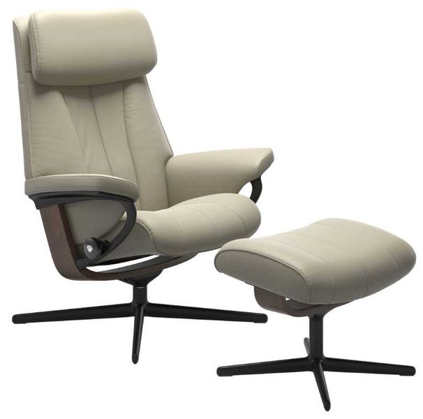 Stressless® by Ekornes® Customizable Paul Medium Cross Base Manual ...