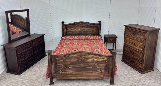 Texas Rustic Roma Queen Bedroom Set | King's Furniture & Appliance