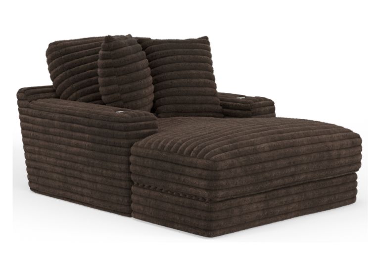 Jackson Furniture Comfrey Chocolate Chaise | Appliance Center of Toledo ...