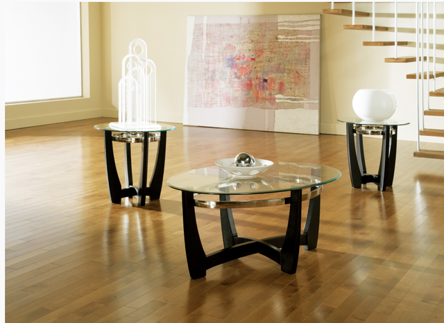 Steve Silver Co. Matinee 3-Piece Glass Table Tops | Midwest Clearance ...