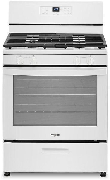 Whirlpool® 30" White Freestanding Gas Range | Aztec Appliance | San ...