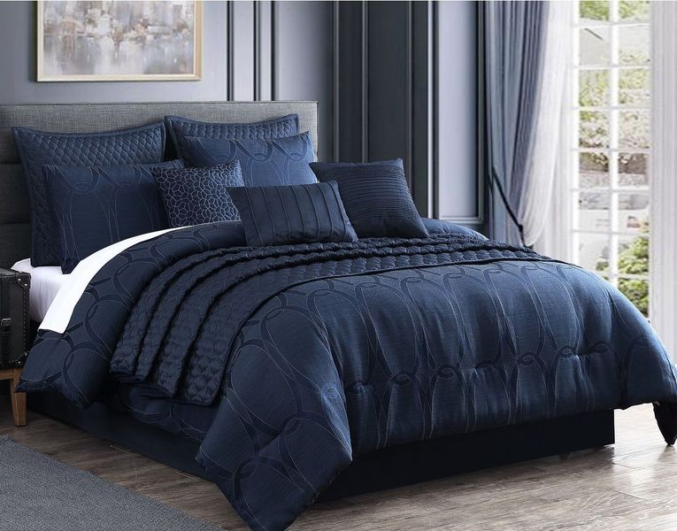 Danielle 10-Pc King Comforter Set | Lacks Furniture | Brownsville ...