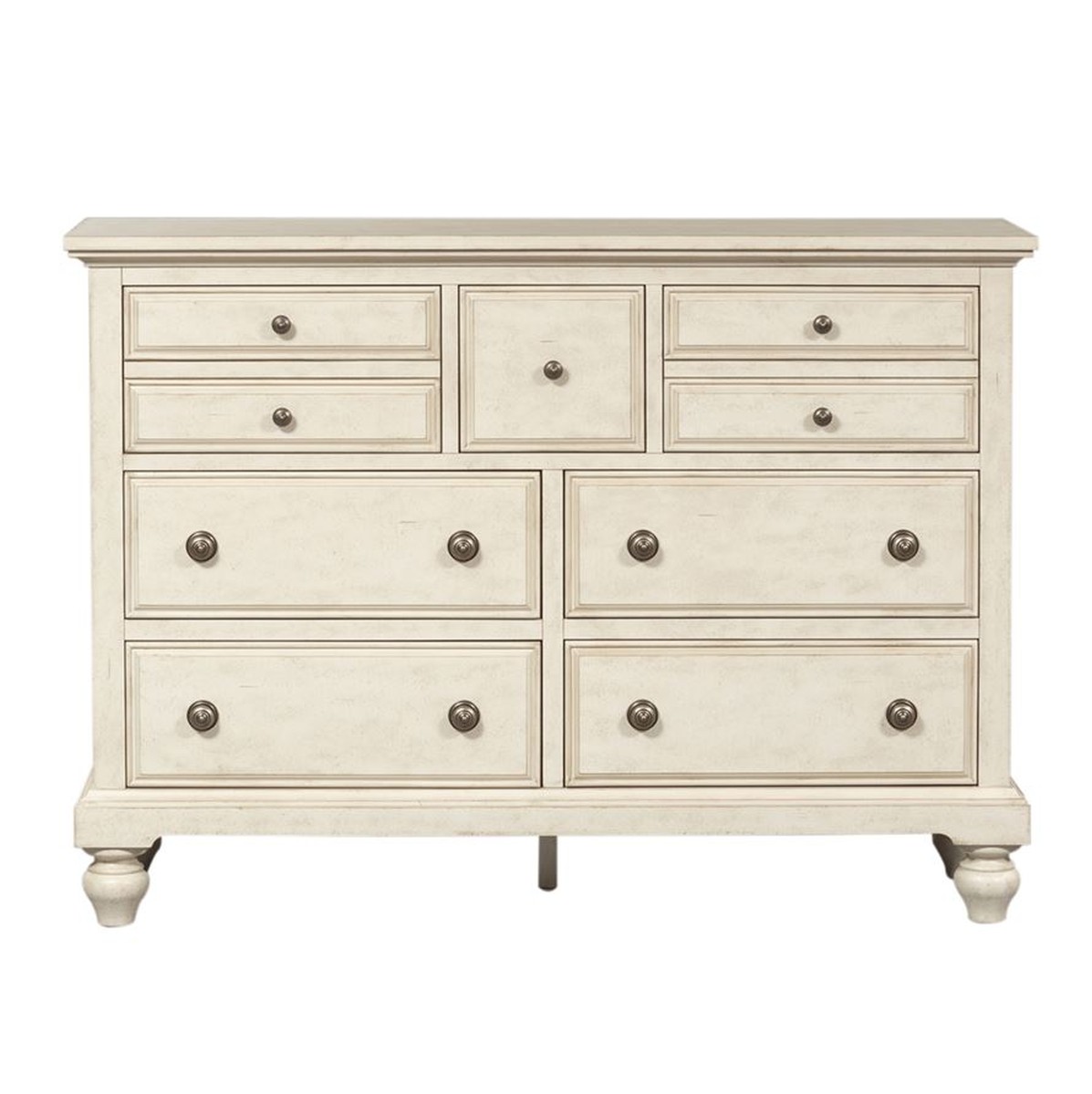 Liberty Furniture High Country Antique White Dresser Liddiard Home Furnishings