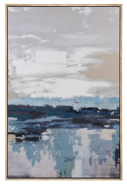 Crestview Collection Waterside Hand Finished Wall Art | The Cleveland ...