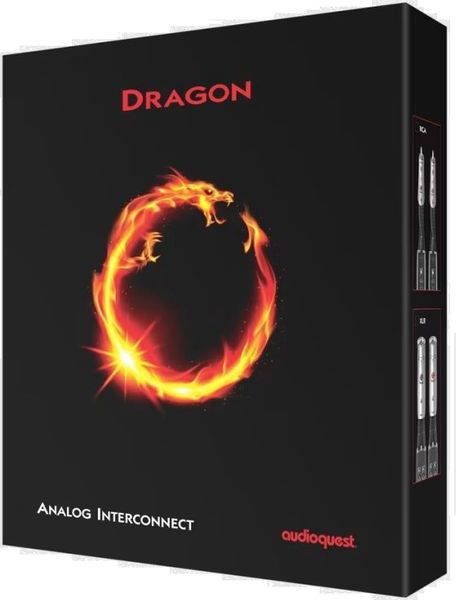 AudioQuest® Mythical Creatures Series Dragon 1.5 m XLR Analog ...
