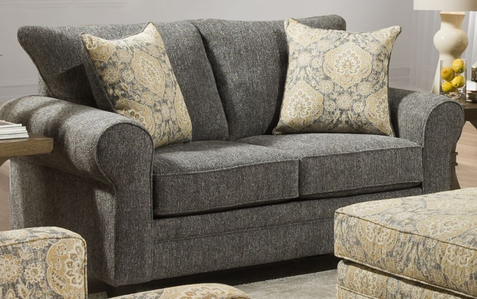 Peak Living Watershed Storm Loveseat | Carthage Furniture | Carthage, TX