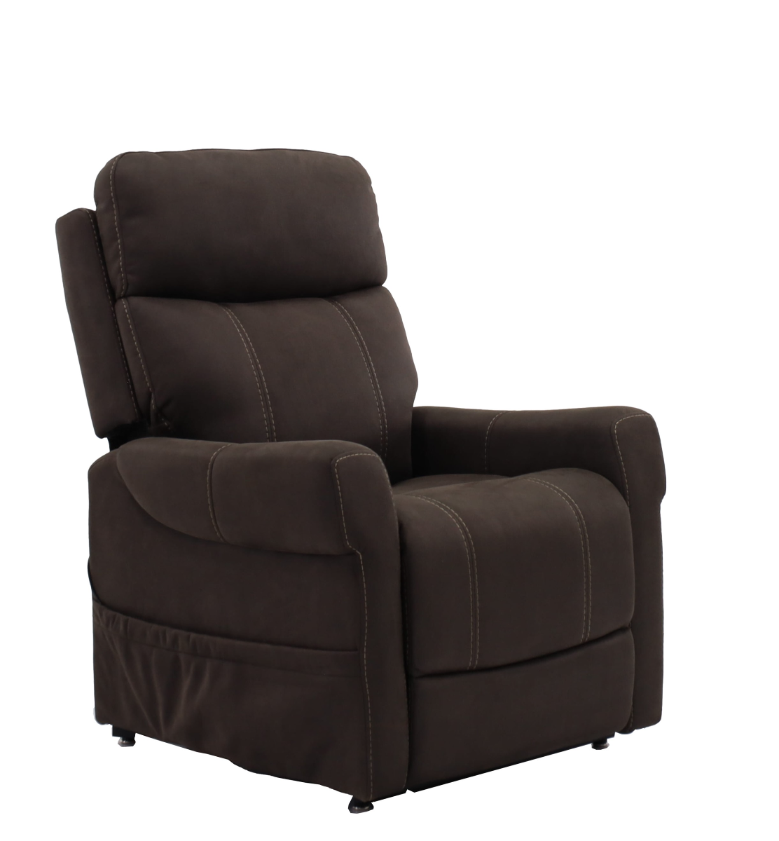 Moto Motion Gunmetal Power Lift Recliner | Miskelly Furniture