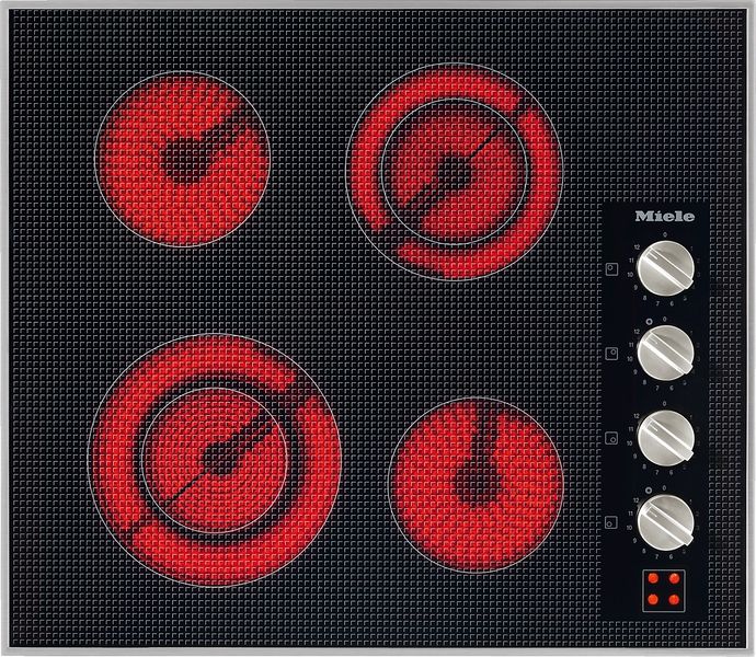 Miele 24” Stainless Steel Electric Cooktop | Albert Lee | Seattle ...