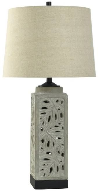 StyleCraft Storm Grey Table Lamp | Brownie Furniture | Virginia, MN