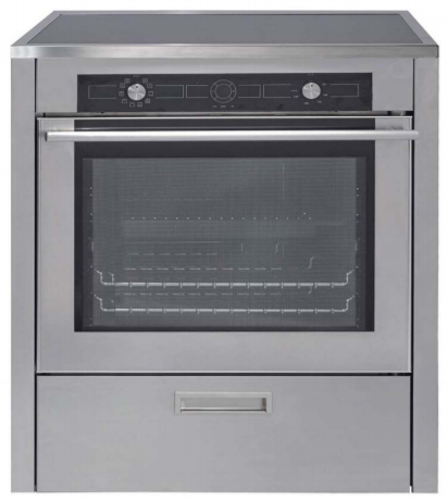 Porter & Charles 30" Stainless Steel Slide-In Induction Range | Midland ...