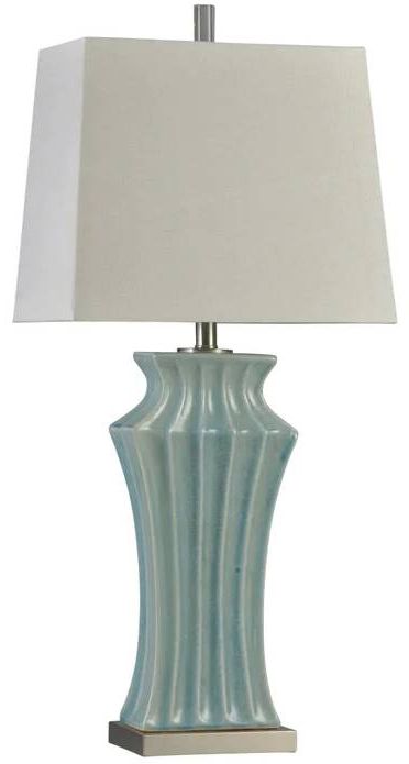 StyleCraft Kipling Blue Table Lamp | Price Point Furniture | Madison ...
