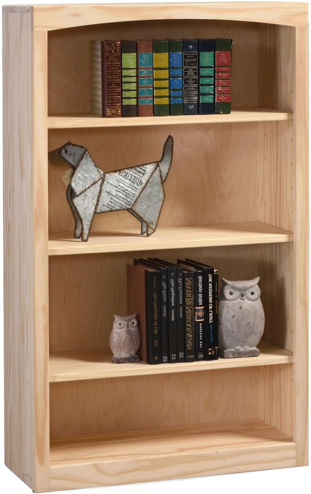 Archbold Furniture Customizable Pine 30"x48" Bookcase | The Cleveland ...