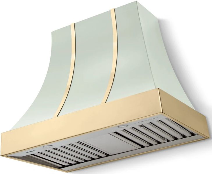 La Cornue CornuFé Cascade 36" Tapestry Wall Mounted Range Hood with ...