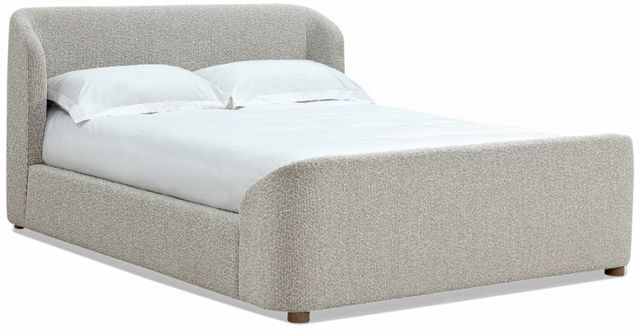 Modus Furniture Virgil Kiki Cotton Ball Boucle Eastern King Upholstered ...