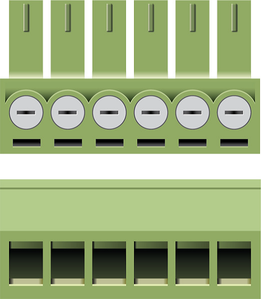 Savant® 6-Pin Screw-Down Connector 25-Pack