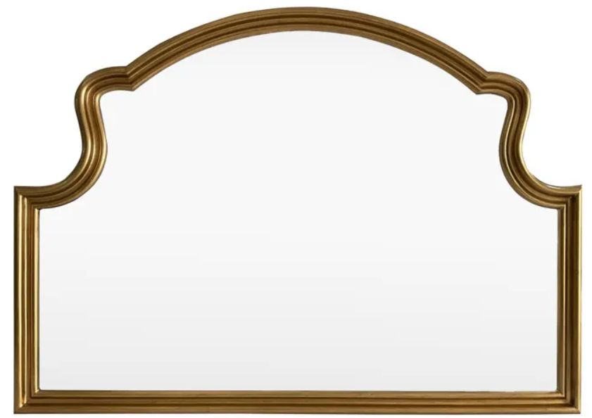 Crestview Collection Massey Gold Wall Mirror | Miskelly Furniture