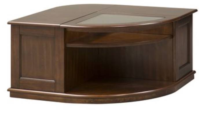 Liberty Furniture Wallace Dark Toffee Cocktail Table Price Point Furniture Madison TN Murfreesboro TN Lebanon TN
