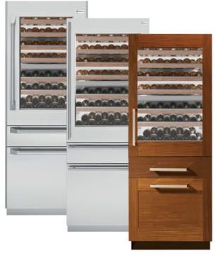 Ge monogram wine cooler store