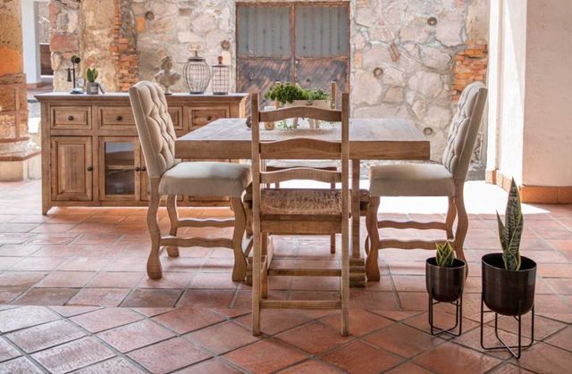 International Furniture Direct Marquez 5-Piece Brown Two Tone Counter ...