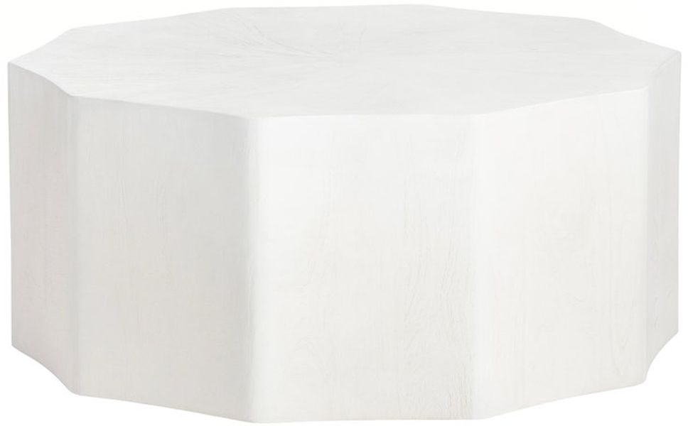 Crestview Collection Caspian White Cocktail Table | Miskelly Furniture