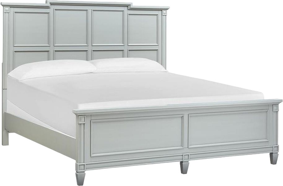 Magnussen Home® Glenbrook Pebble Complete King Panel Bed | Colder's | Milwaukee Area