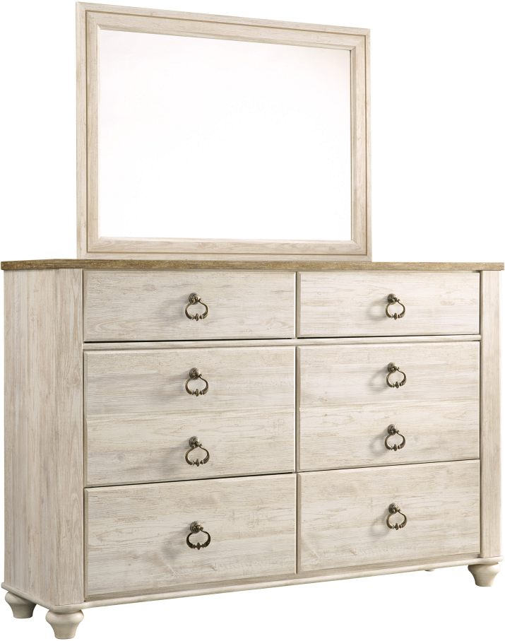 Willowton dresser mirror store