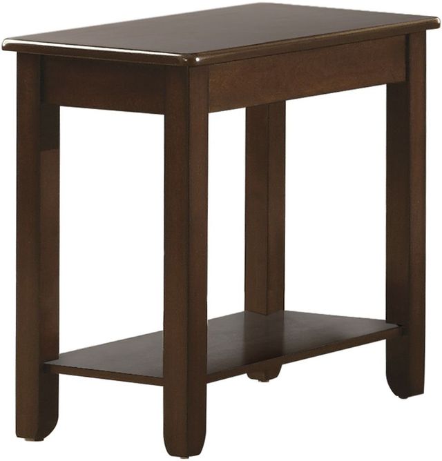 Homelegance® Ballwin Dark Cherry Chairside Table | Fischer Furniture ...