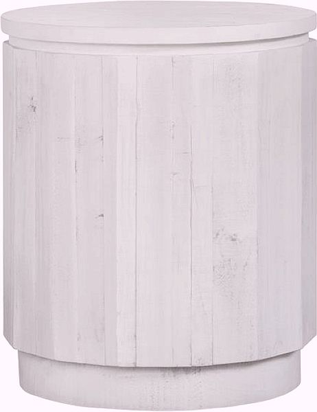 Magnussen Home® Claudette Alabaster Round Accent End Table | Marshall's ...