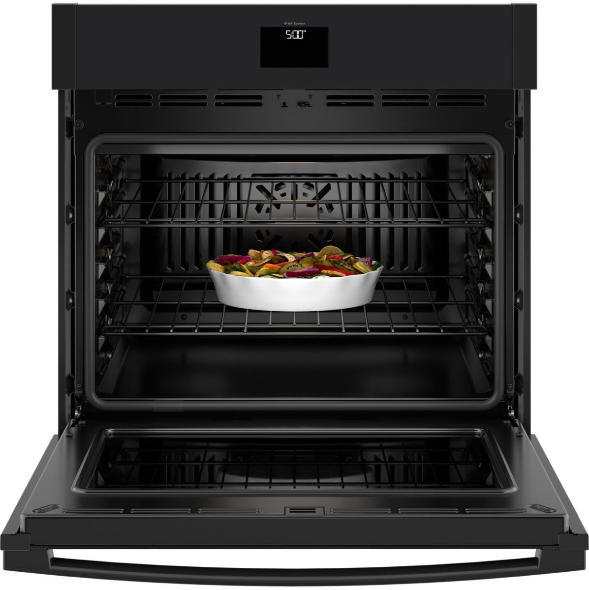Black single electric oven store
