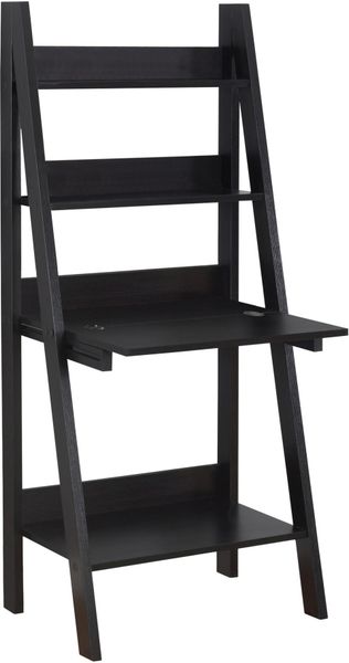 Monarch Specialties Inc. 61"H Espresso Ladder Style Computer Desk ...